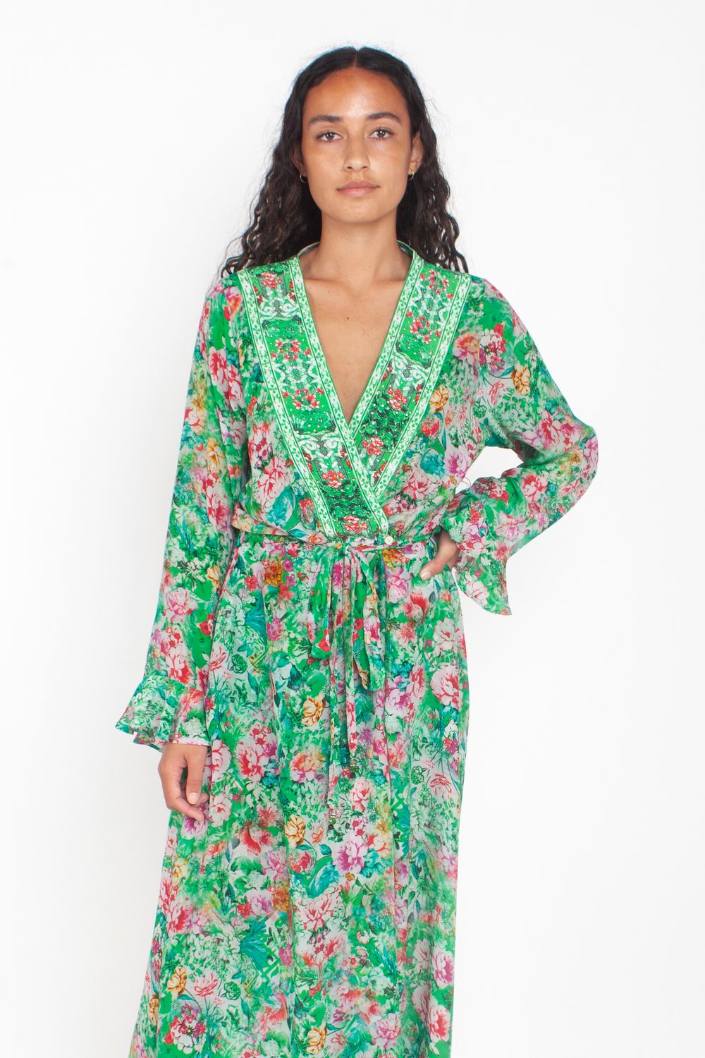 Inoa - Luxe Silk Robe | All The Dresses