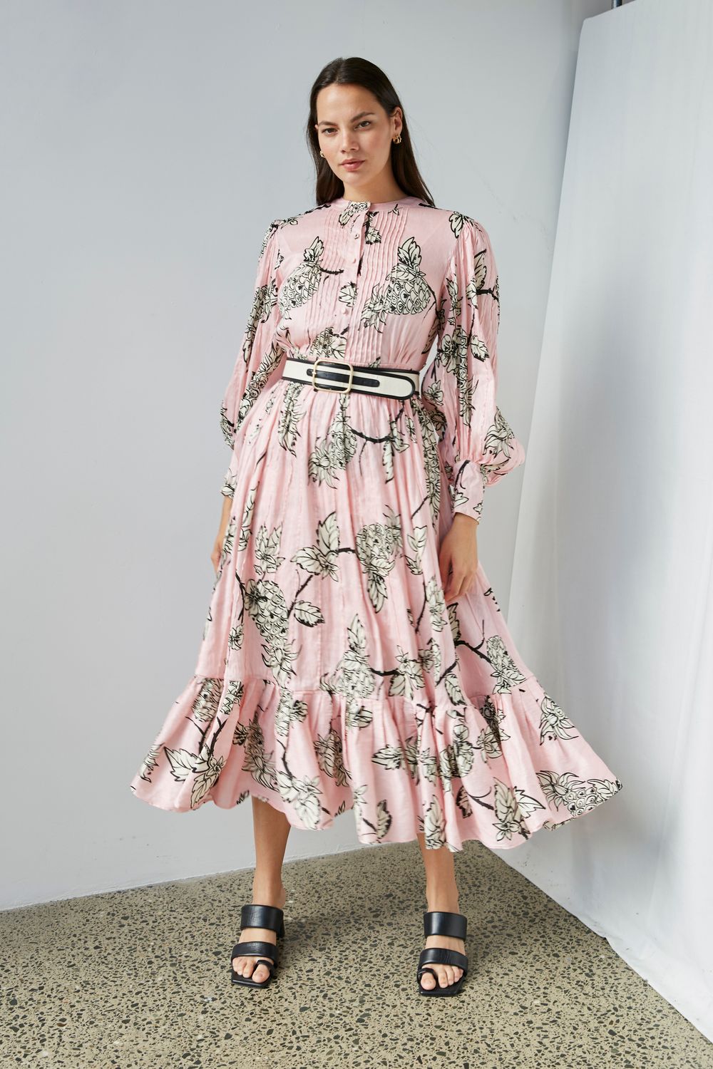 Leo & Lin - Pina Silk Linen Dress | All The Dresses