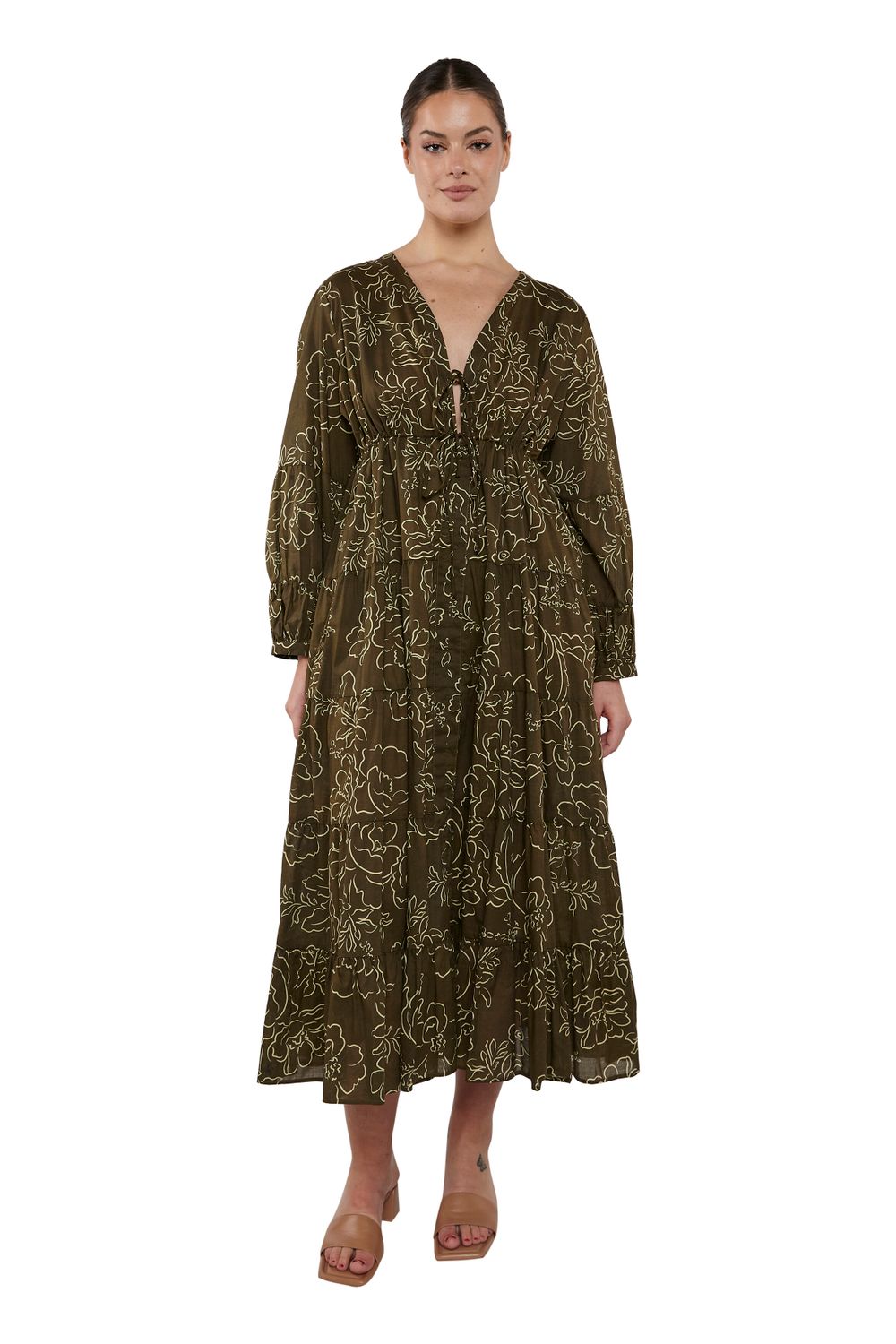 Ruby - Savannah Tiered Maxi Dress | All The Dresses