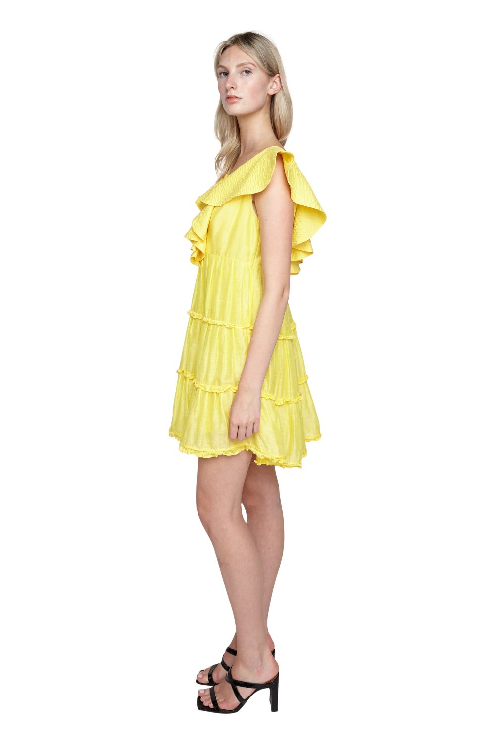 Leo & Lin - Limón Silk Linen Dress | All The Dresses