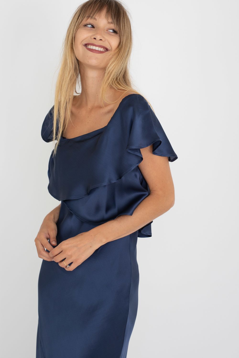 Ruby - Liberty Silk Gown | All The Dresses