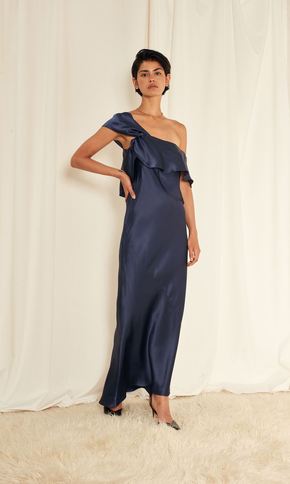 Ruby - Liberty Silk Gown | All The Dresses