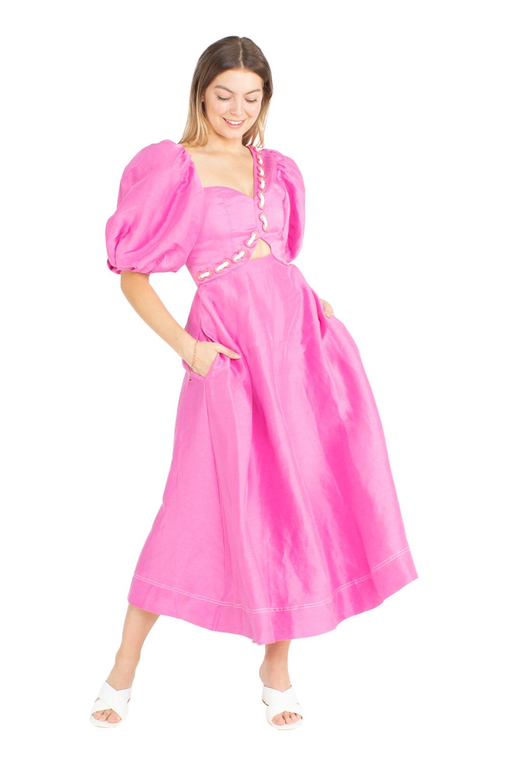 Aje - Cloud Burst Midi Dress | All The Dresses