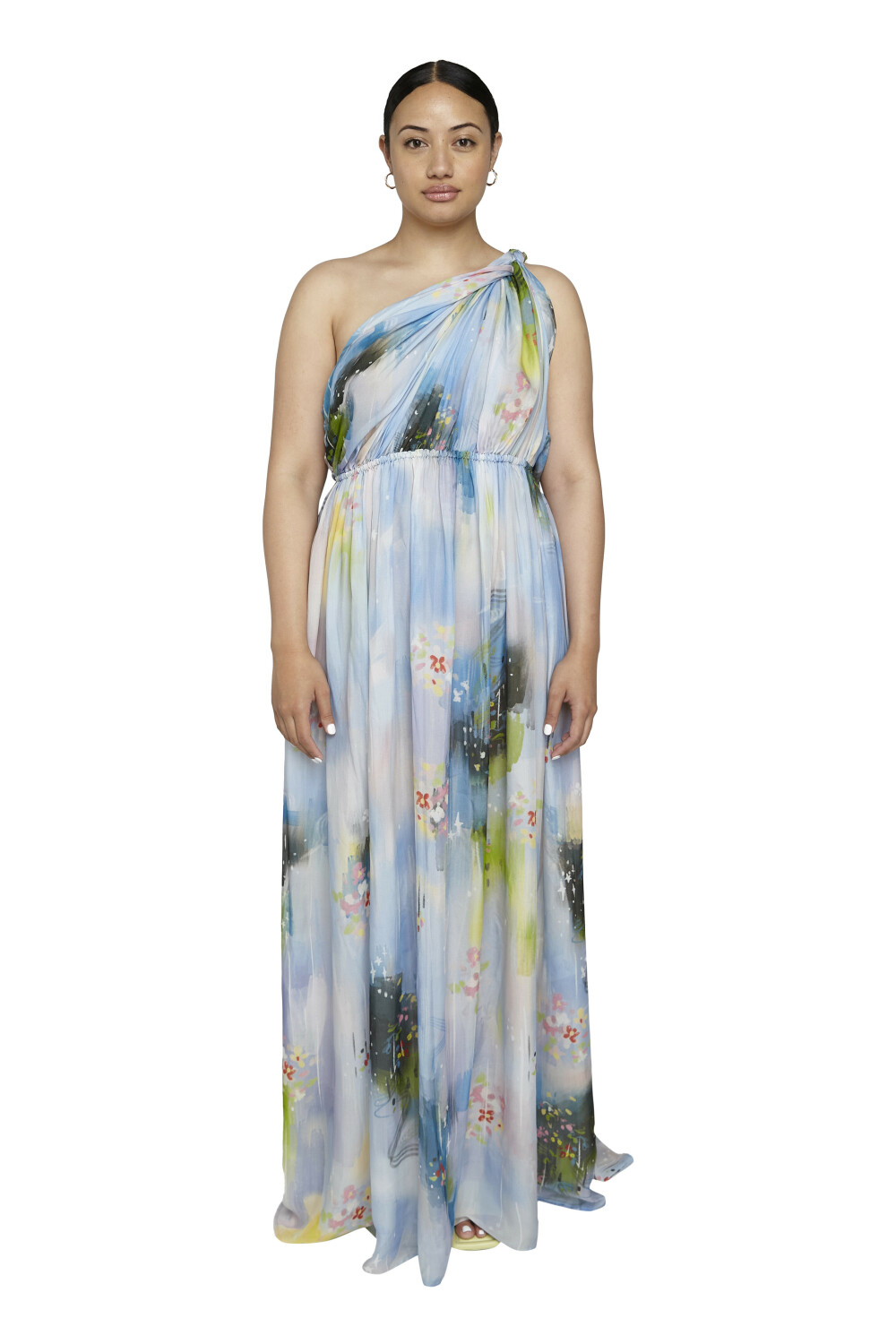 Leo & Lin - Adriana One Shoulder Maxi Dress | All The Dresses