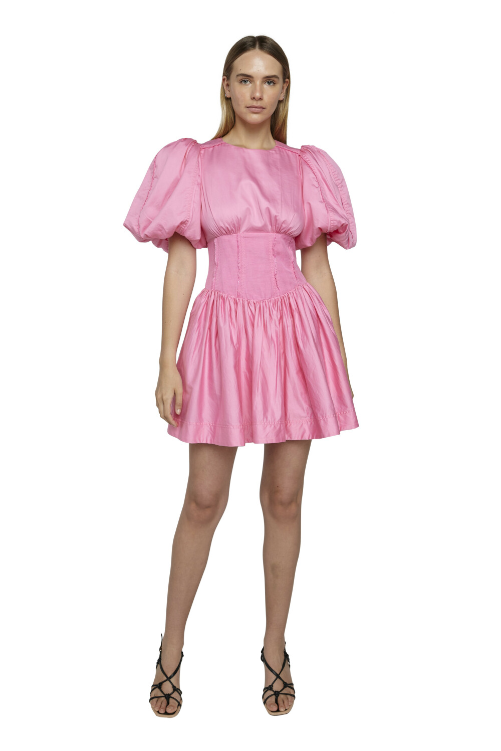 Aje - Gianna Puff Sleeve Mini Dress | All The Dresses