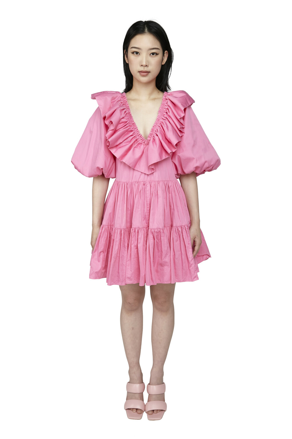 Aje - Solstice Ruffle Mini Dress | All The Dresses