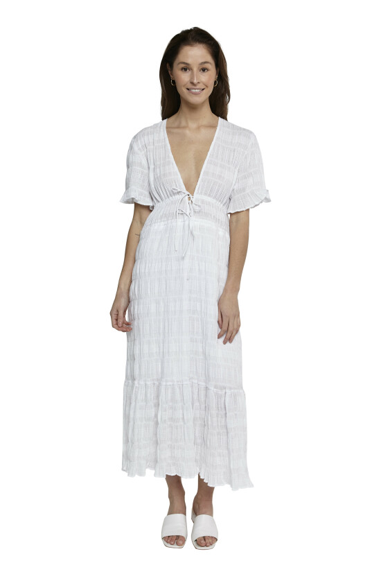 Ruby - Clover Midi Dress - Green | All The Dresses